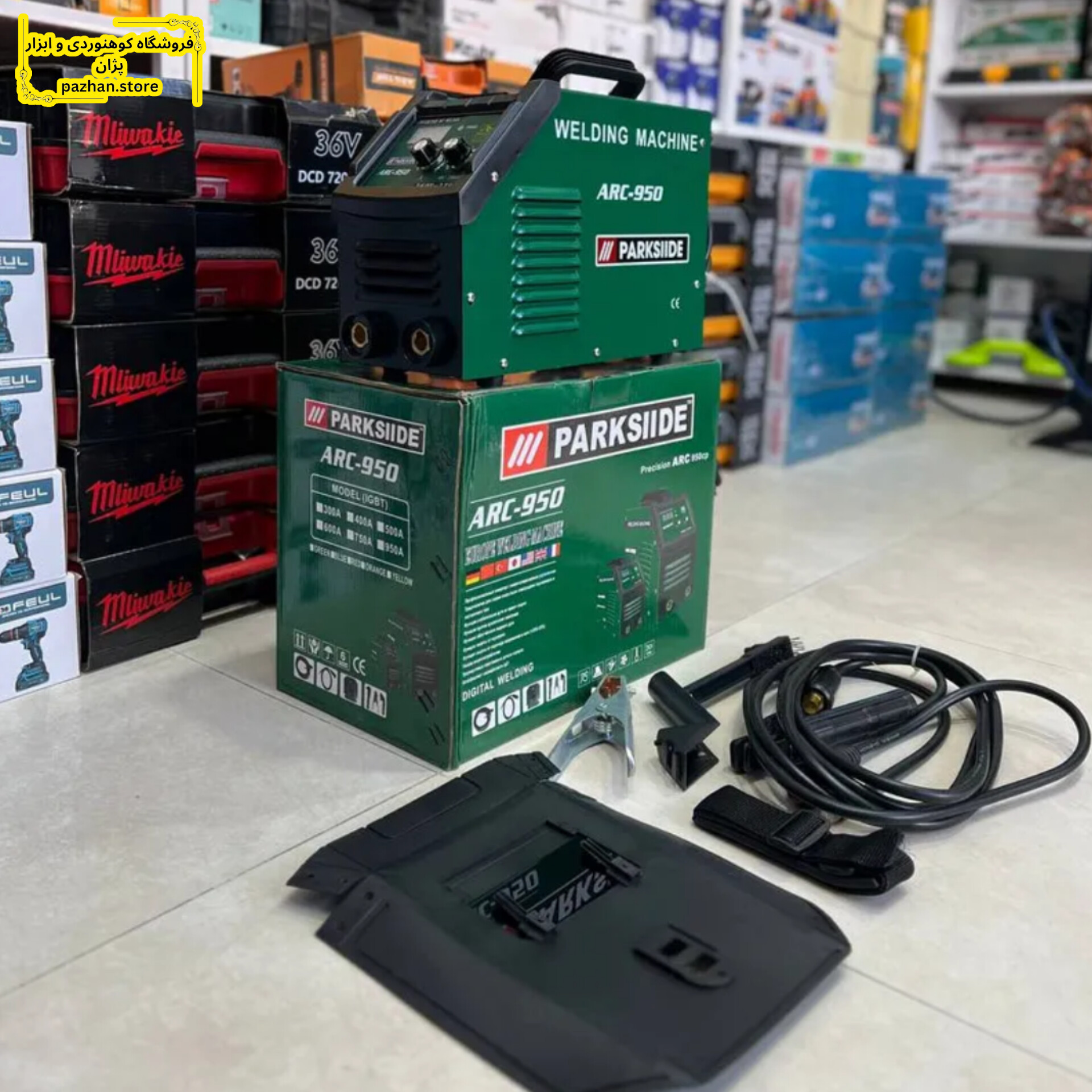 دستگاه جوش پارکساید مدل ARC-950 - ابزار پژان